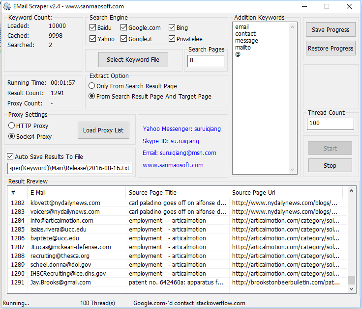 Top 10 email scraper software - donjza